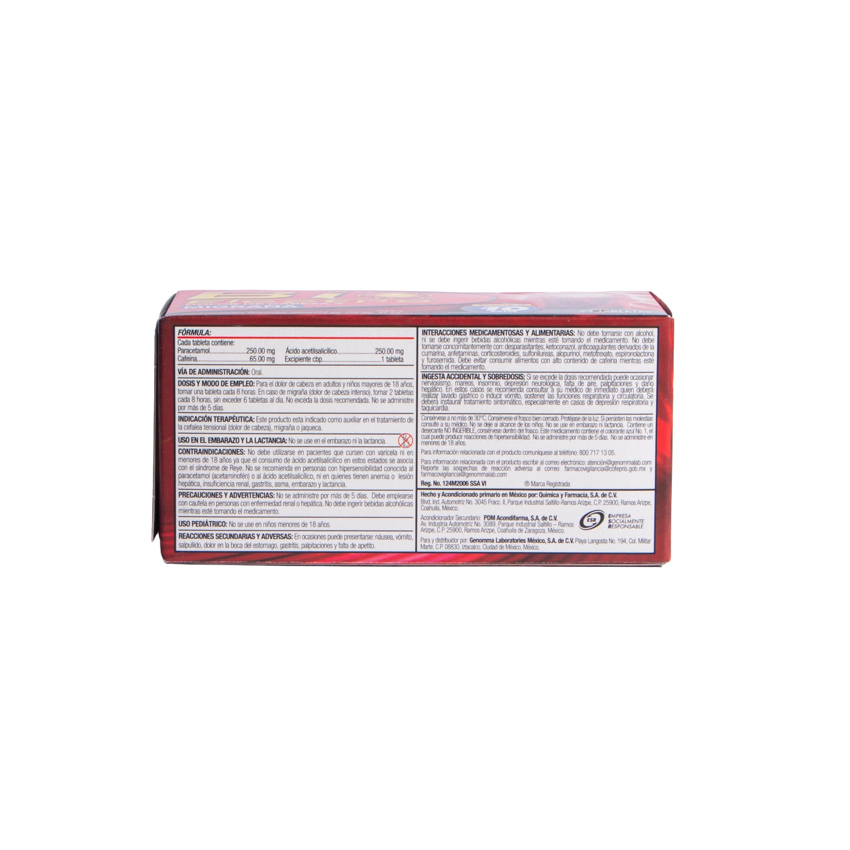BIO-ELECTRO Tabletas 24 – Analgésico y Antipirético – Farmacia La Paz
