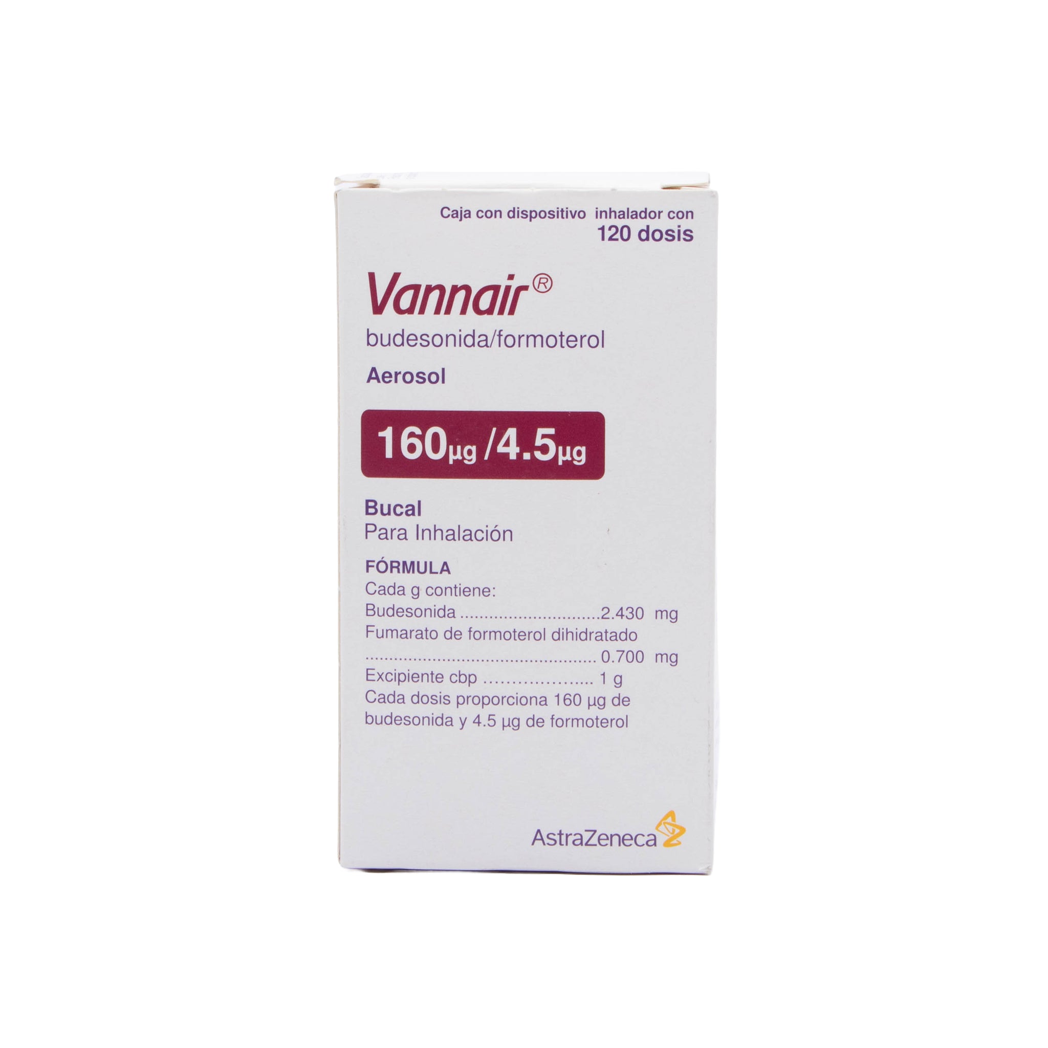 VANNAIR SPRAY 160/4.5 mcg – Asma y EPOC – Farmacia La Paz