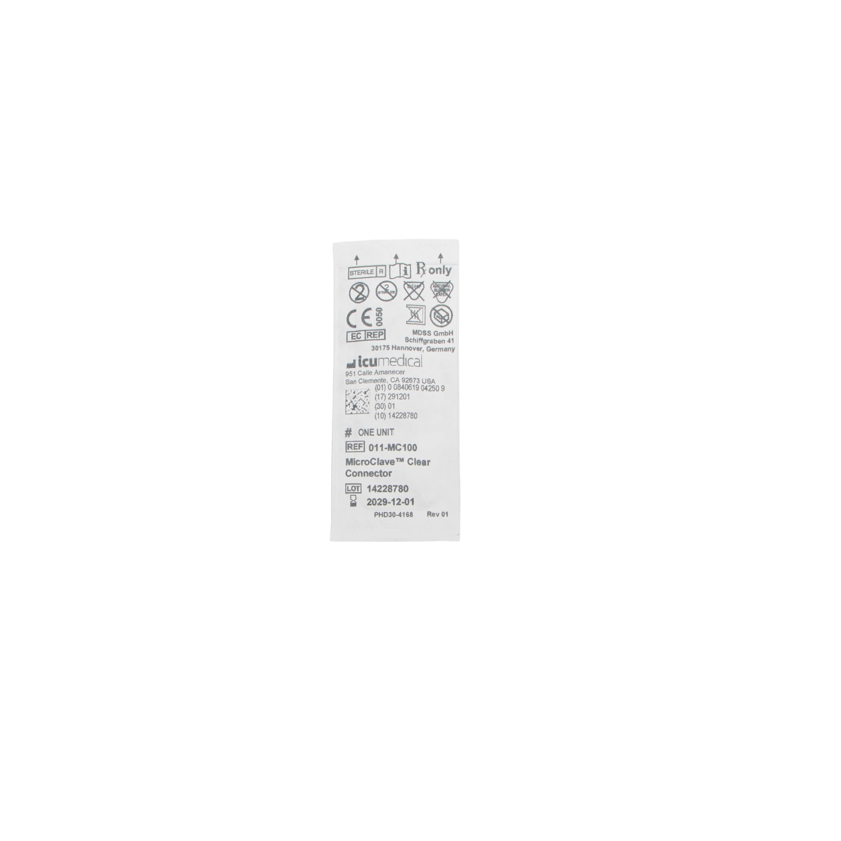 Microclave Clear Conector – Terapia de Infusión – Farmacia La Paz