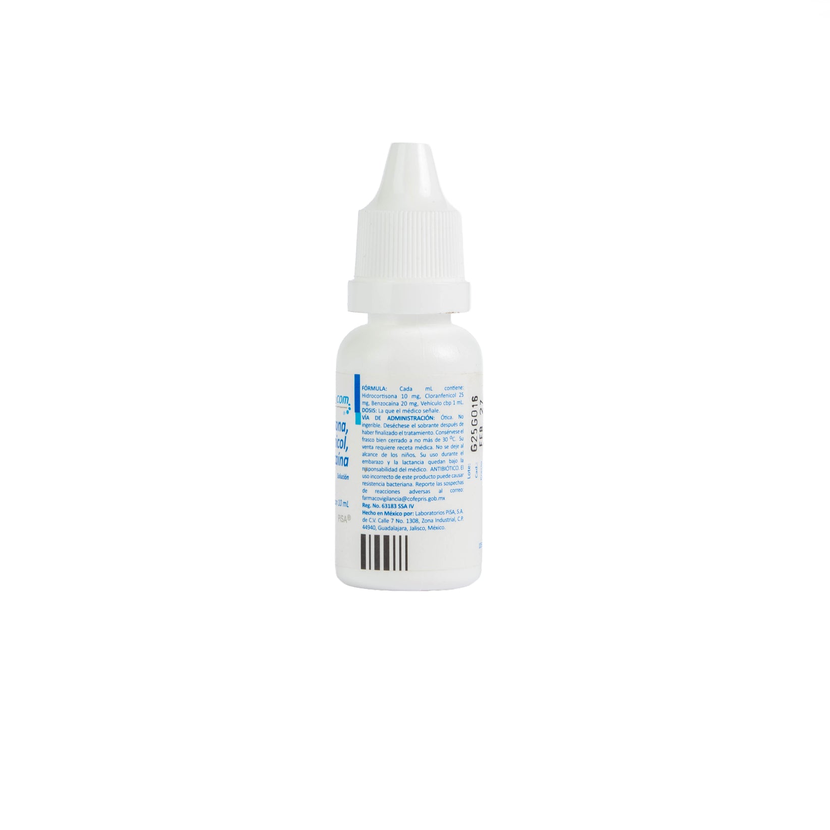 SM Hidrocort/Cloranf/Benzoc Solución Ótica – – Farmacia La Paz