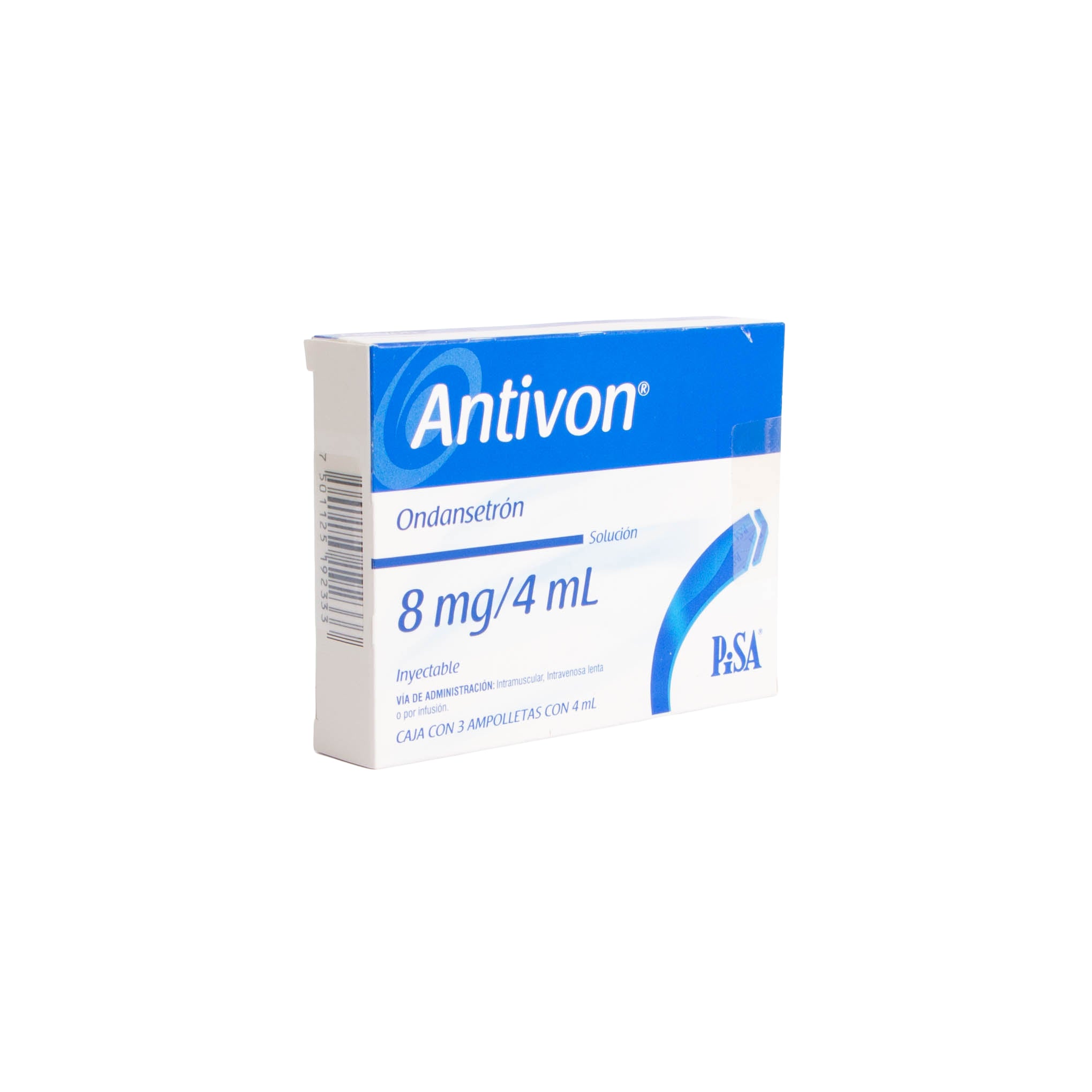 Antivon Solución Inyectable 8mg/4ml – Antiemético – Farmacia La Paz